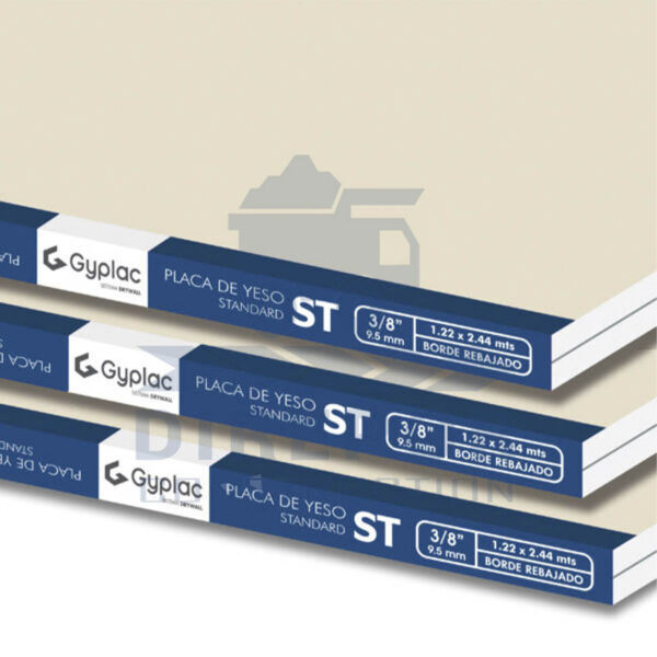 Gyplac ST Placa Estándar – Direpor Construcción