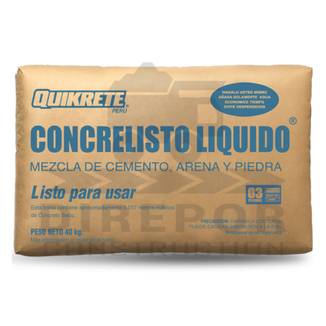 Quikrete Concrelisto Líquido – Direpor Construcción